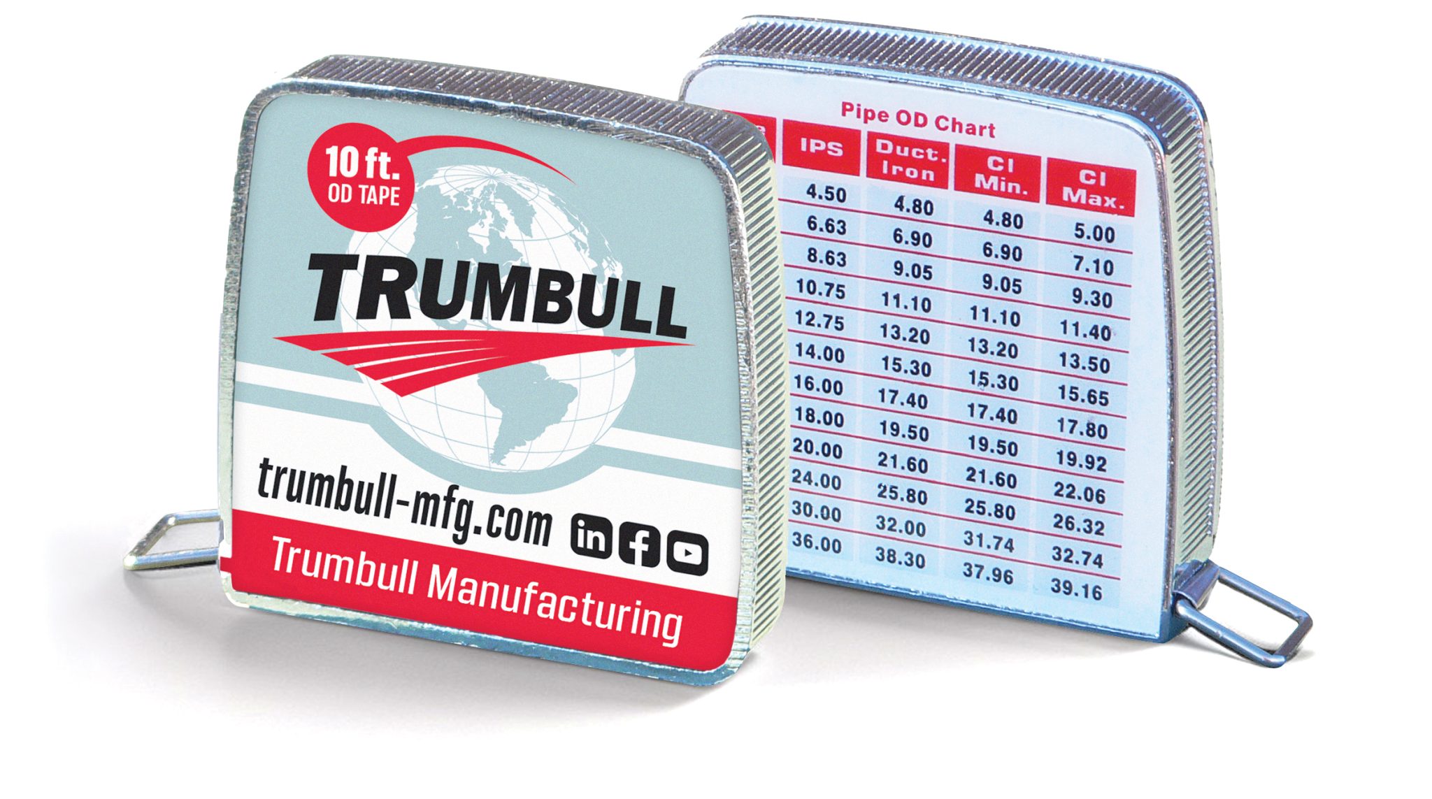 Diameter Tapes - Trumbull Manufacturing