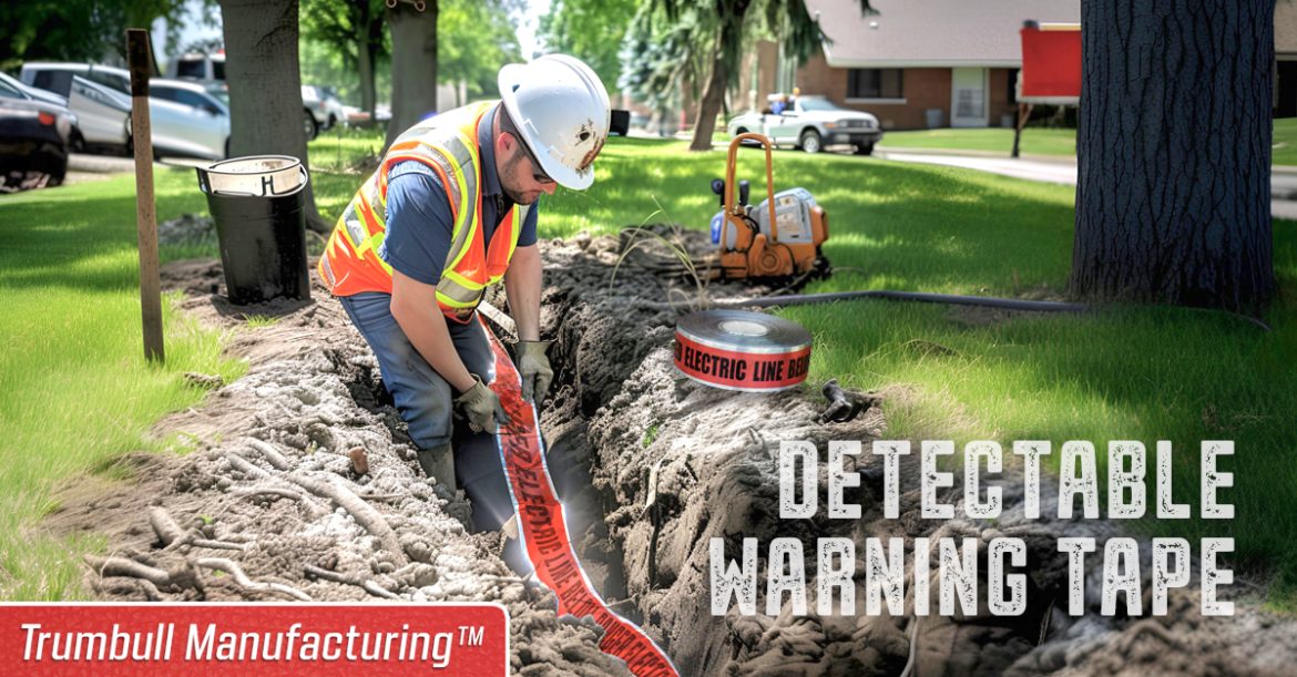 Detectable & Non-Detectable Warning Tapes - Trumbull Manufacturing