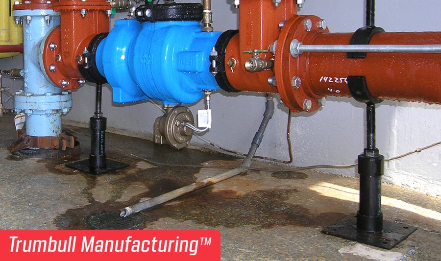 Adjustable Pipe Supports (Saddle Style) - Trumbull Manufacturing