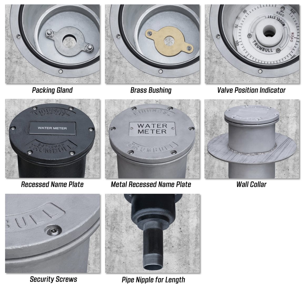 11-1/8" Sealed Floor Boxes - Trumbull Manufacturing
