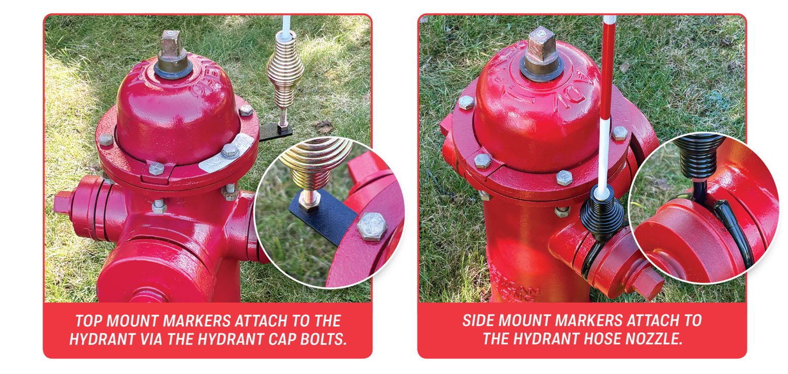Fire Hydrant Markers - Trumbull Manufacturing