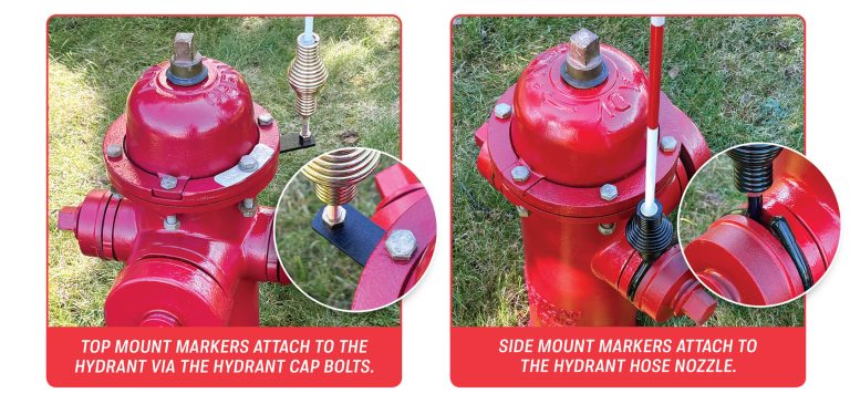 Fire Hydrant Markers - Trumbull Manufacturing