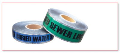 Detectable & Non-Detectable Warning Tapes - Trumbull Manufacturing